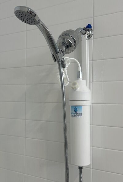 Shower Water Filter Shower Water Softner for Healthier Skin - WaterSticks