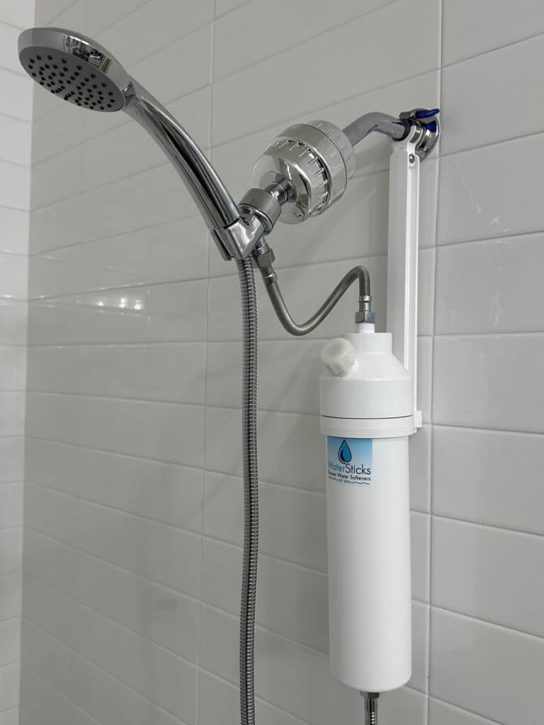 Shower Water Filter Shower Water Softner for Healthier Skin - WaterSticks